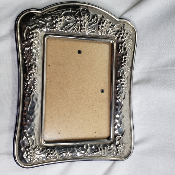 Vintage | Accents | Vintage Silverplate Picture Frame Grapes For 5 X 7 ...